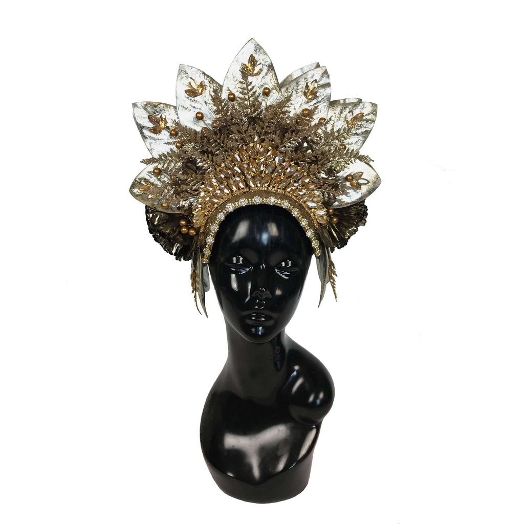 Antique Gold Headdress – Anja Yamaji